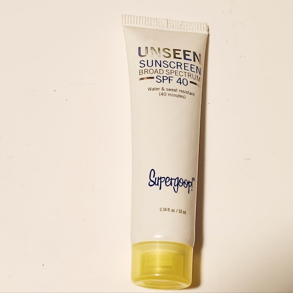 Supergoop! | Skincare | Nwt Supergoop Unseen Sunscreen Spf4 Mini Deluxe ...
